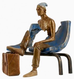 “Les Voyageurs” une série de sculptures de BRUNO CATALANO - ART ET ...